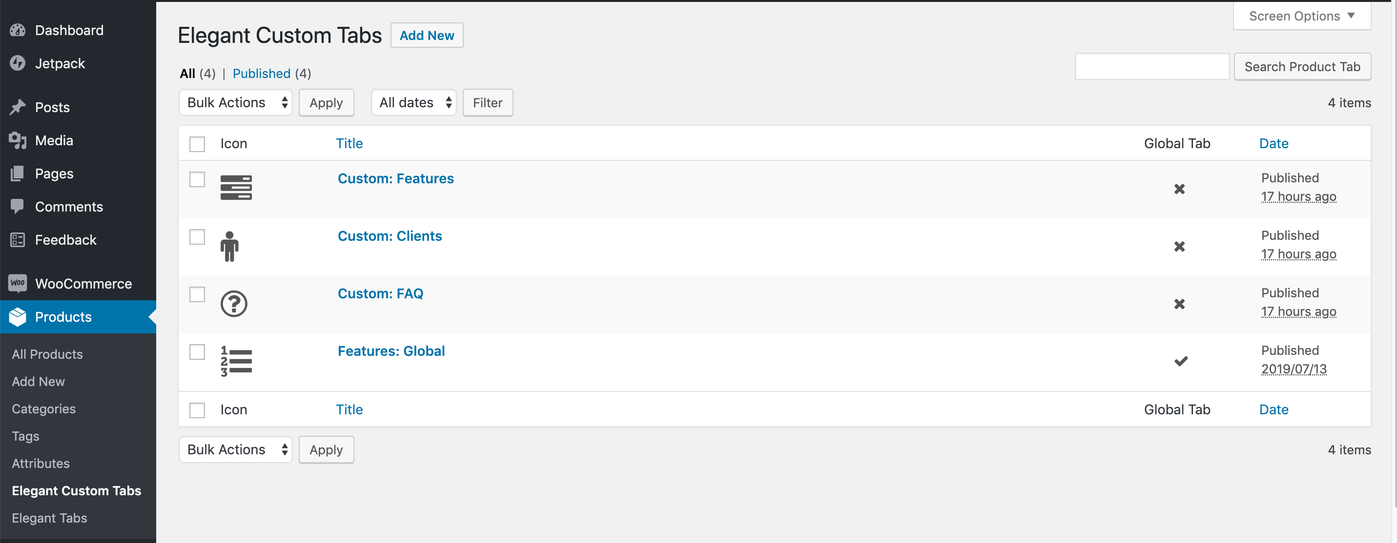 Elegant Tabs for WooCommerce by infiwebs | CodeCanyon